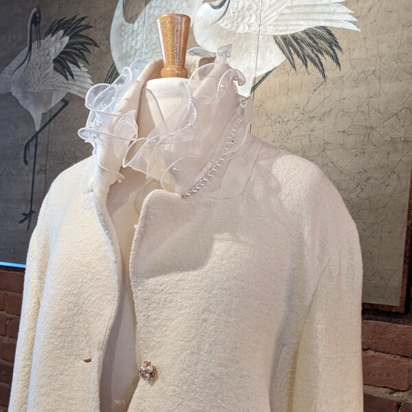 White Evening Jacket - Etsy