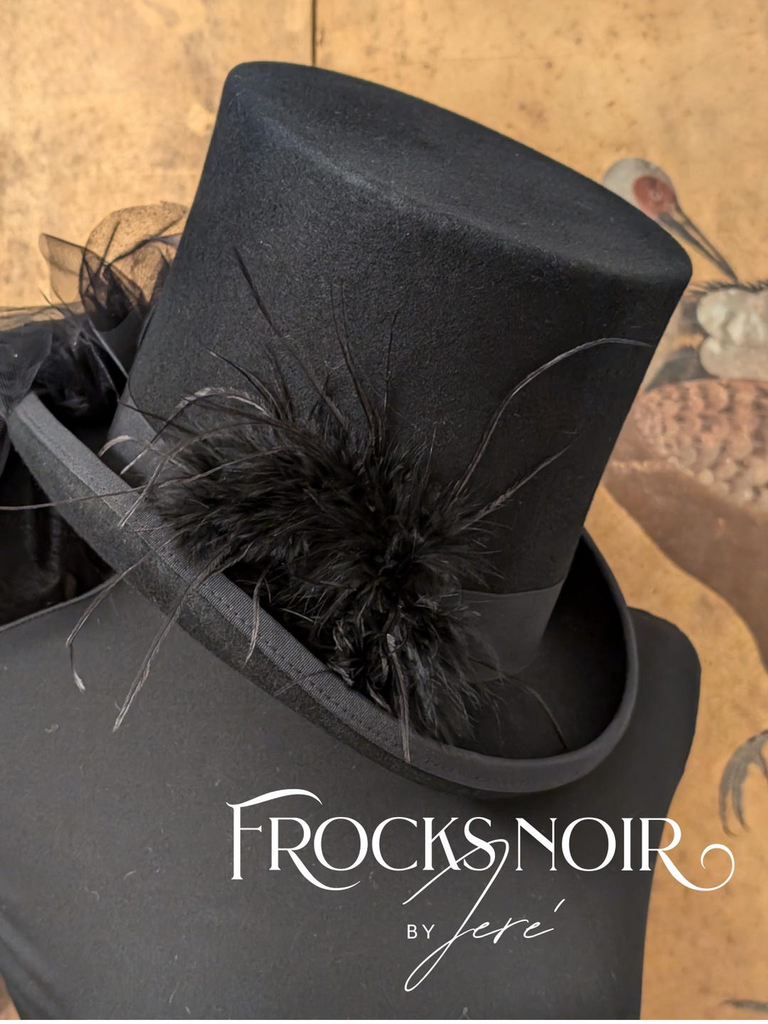 Stevie Nicks' Reminiscent Top Hat, Alternative Bridal Hat, Ascot Riding ...