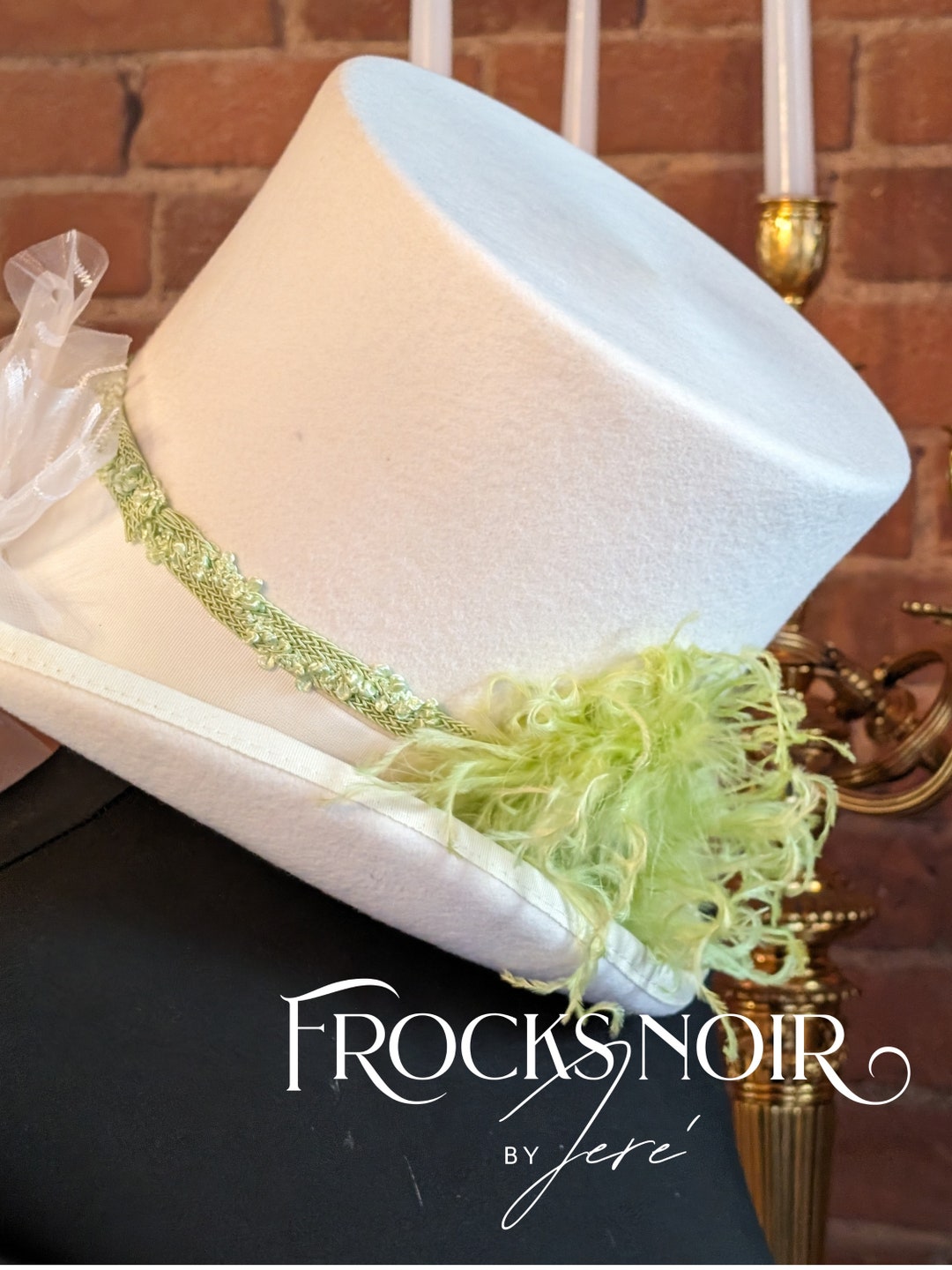 Kentucky Derby Top Hat, White Top Hat, Coachella Topper, Mad Hatter ...