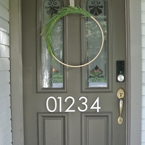 5in Modern Magnetic House Numbers - Etsy