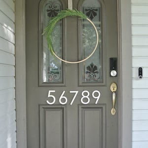 5in Modern Magnetic House Numbers - Etsy