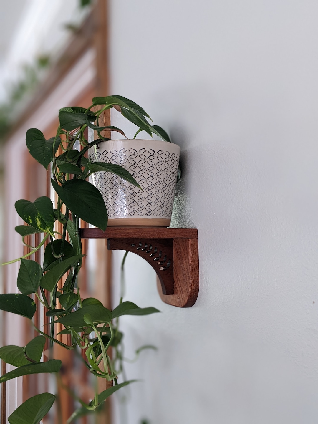 Floating Plant Shelf / Minimalist Display/ Modern Shelf for Plants or ...