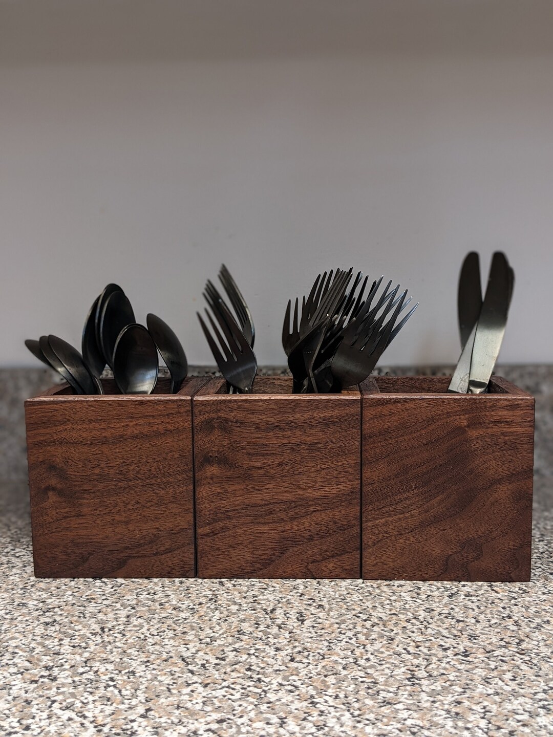 Silverware Jars Silverware Boxes Countertop Spoons Forks Knives - Etsy