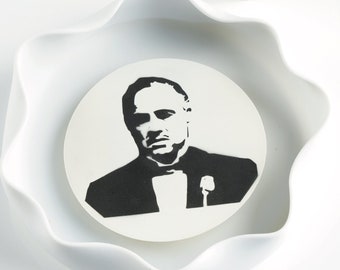The Godfather Stencil - Etsy