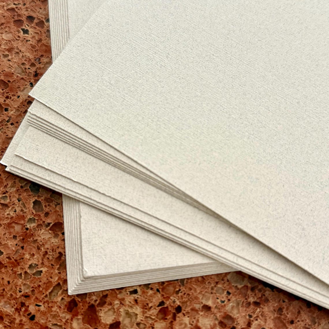 Recycle Speckled Linen Natural Card Stock 8.5 X 11, Cover Weight Cover ...