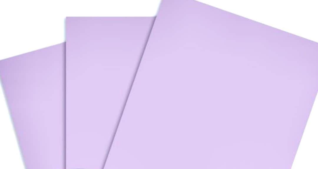Purple, Orchid Card Stock 8.5 X11 Sheets - Etsy