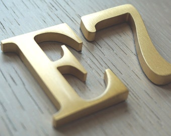 Gold Metal Letters | Etsy