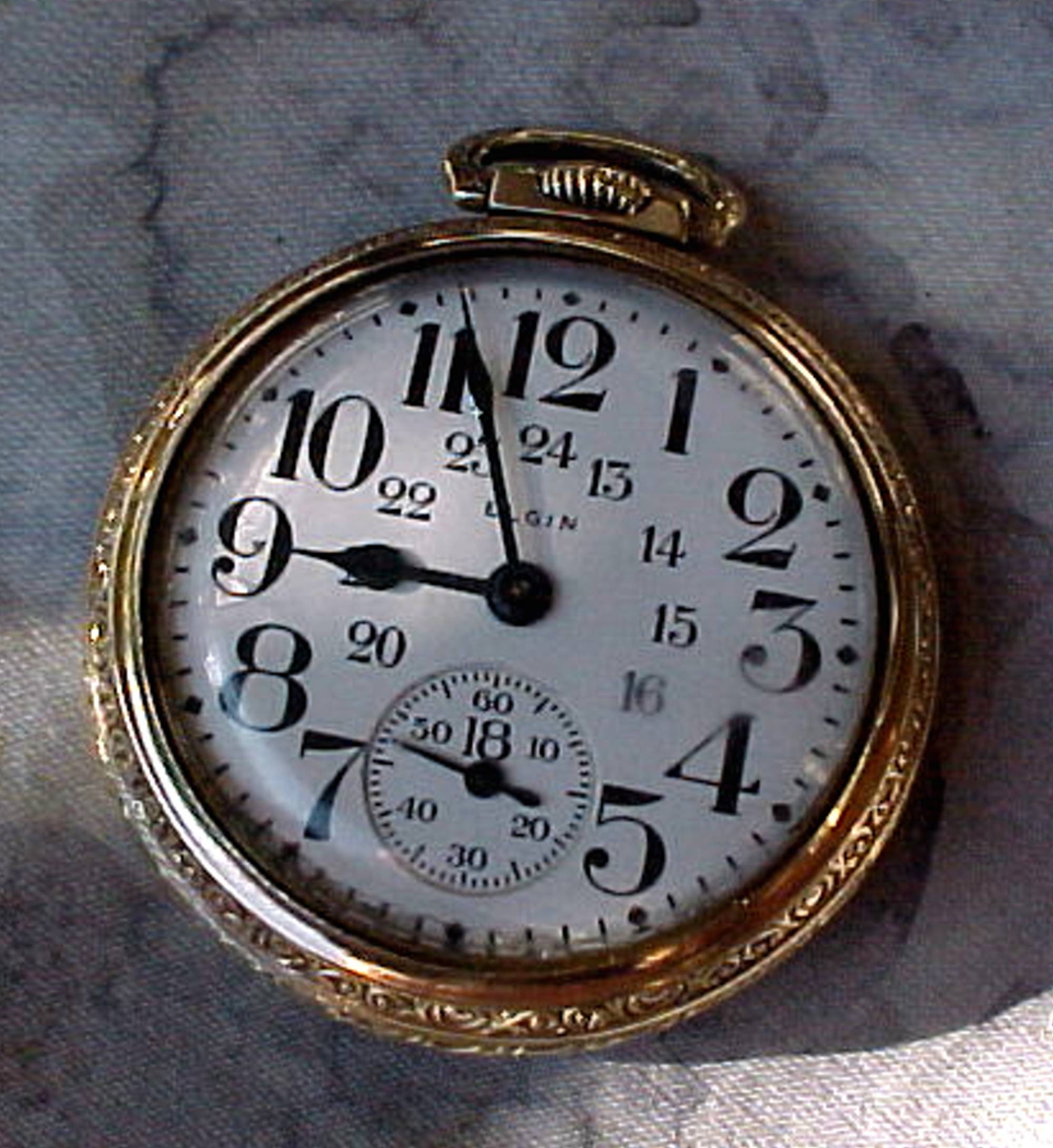 Elgin 17 Jewel Open Face Pocket Watch Grade 486 Model 13 - Etsy