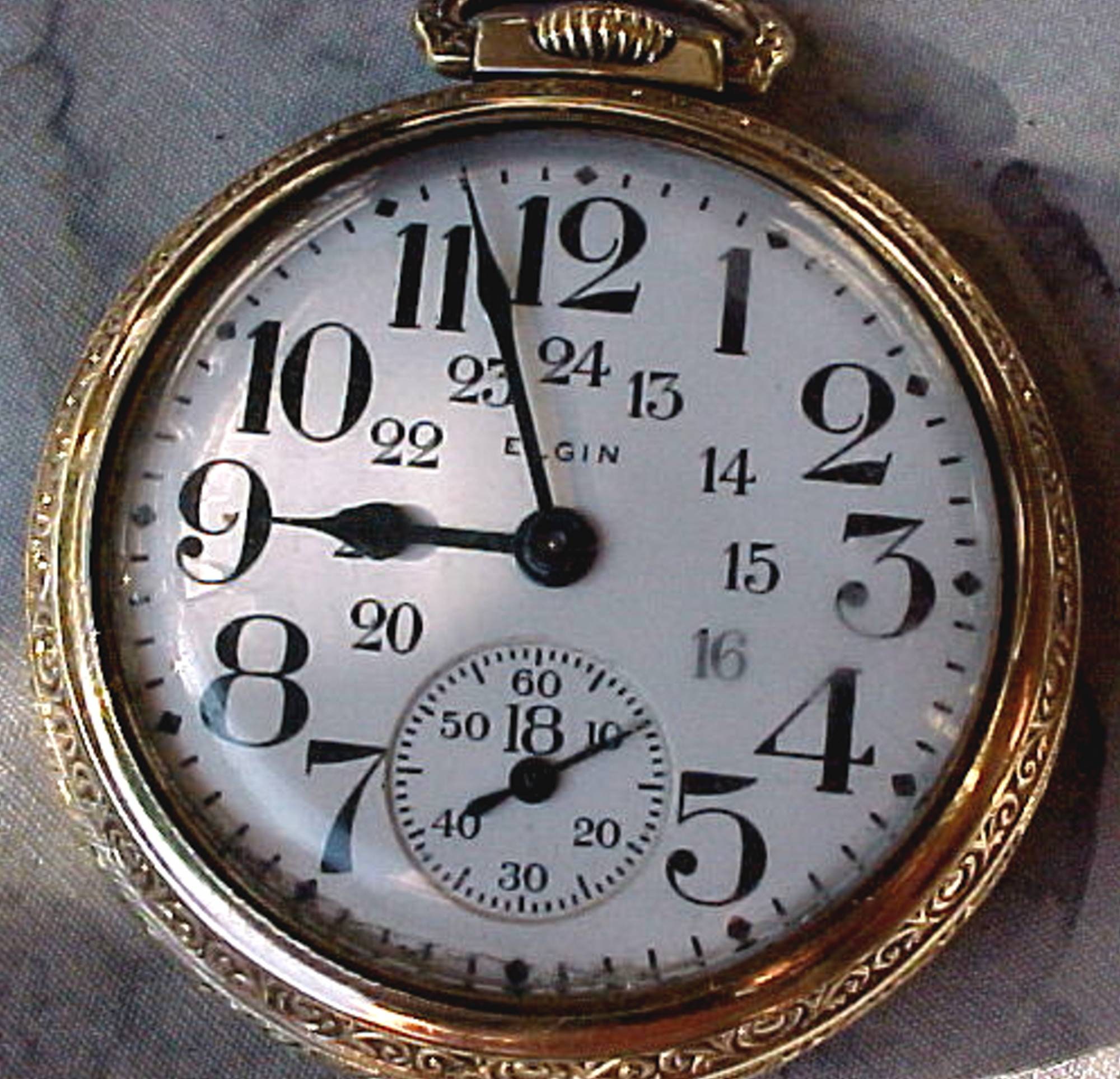 Elgin 17 Jewel Open Face Pocket Watch Grade 486 Model 13 - Etsy