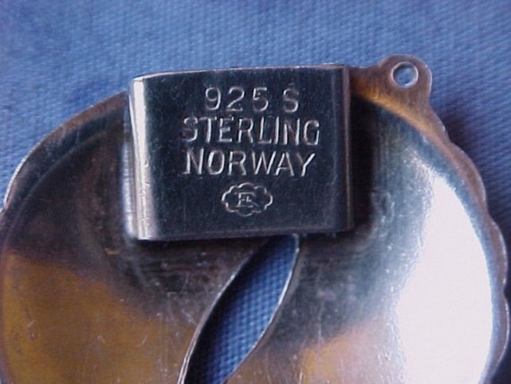 Vintage Nils Elvik Oslo Norway Artist signed Enameled… - Gem