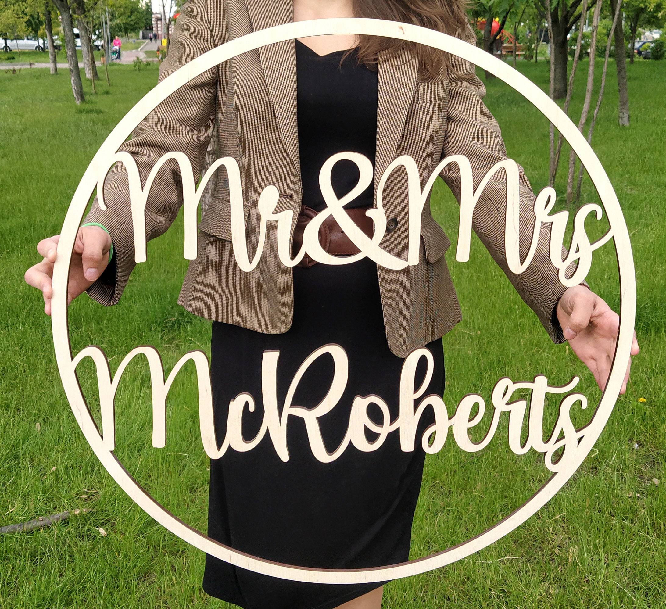 Custom wood Name Sign Choose Your Font wide living room | Etsy