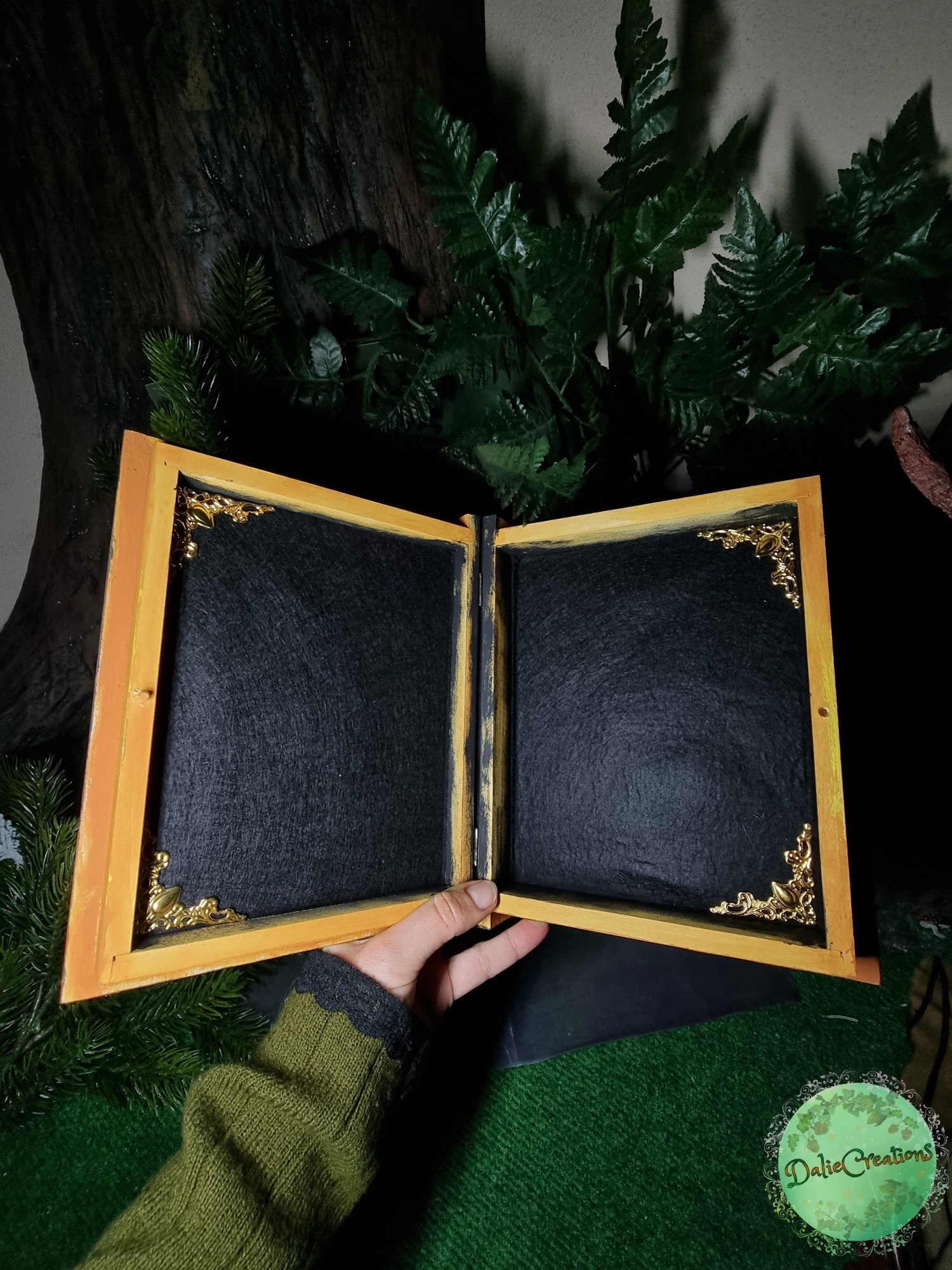 Dragon Jewelry Box Look Like Book BIG - Dragon Box - Fantasy Box- Magic ...