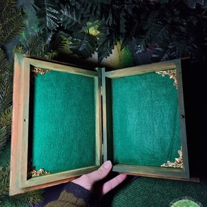 Dragon Jewelry Box Look Like Book BIG - Dragon Box - Fantasy Box- Magic ...