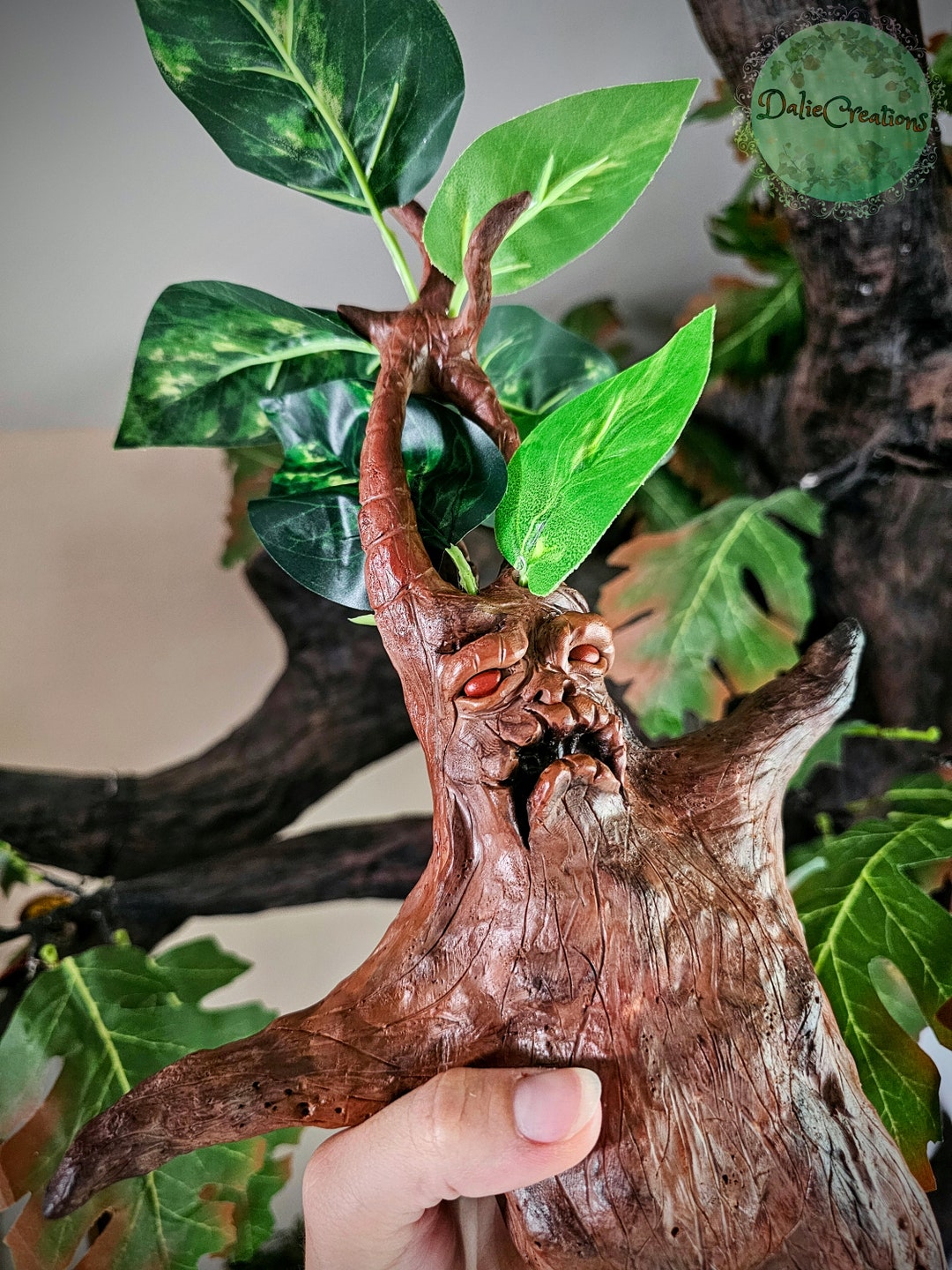 Mandrake Realistic - Hp World - Fanart Statue - Magical Plant - Polymer ...