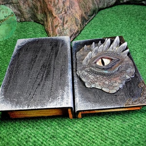 Dragon Eye Jewelry Box - Dragon Box - Fantasy Box- Magic Book of ...