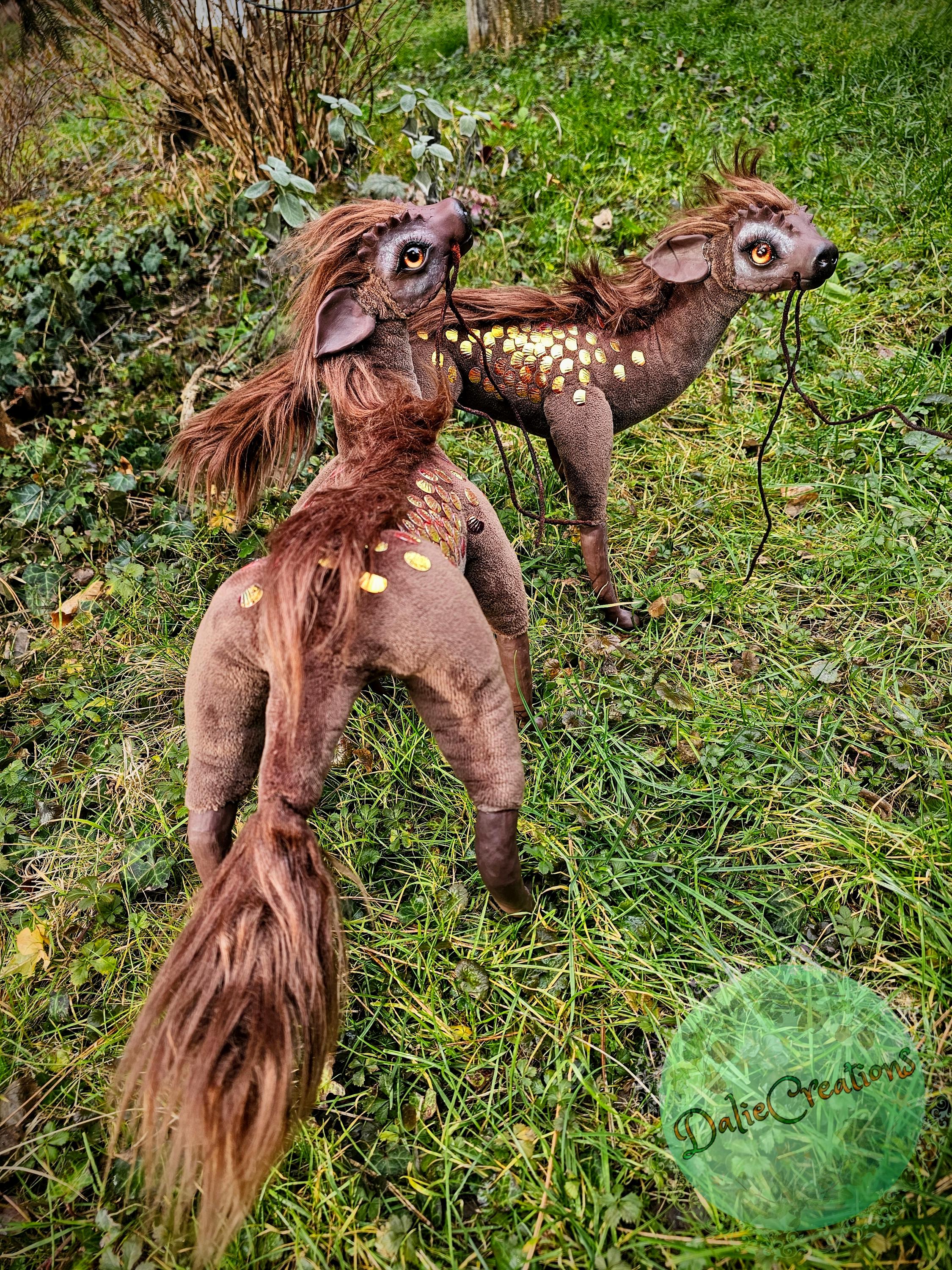 TO ORDER Quilin - HP Fanart Artdoll - Poseable Artdoll Creature ...
