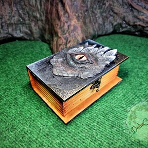 Dragon Eye Jewelry Box - Dragon Box - Fantasy Box- Magic Book of ...