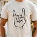 Rock on Hand Sign SVG, Heavy Metal Horns PNG, Rock and Roll Hand ...