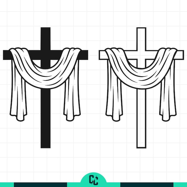 Easter Cross Drape - Etsy
