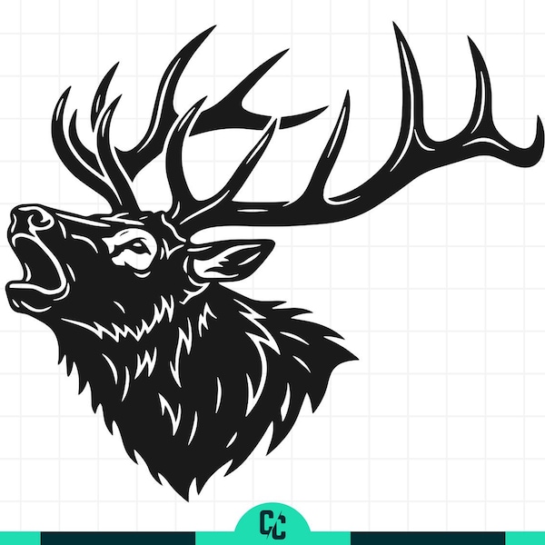 Elk Decal - Etsy