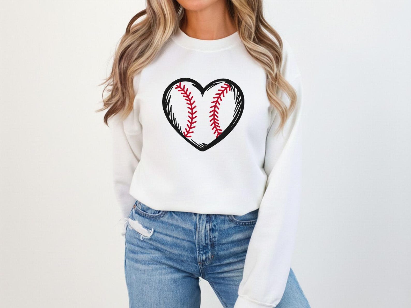 Baseball Heart Svg, Softball Heart Svg, Hand Drawn Baseball Svg for ...