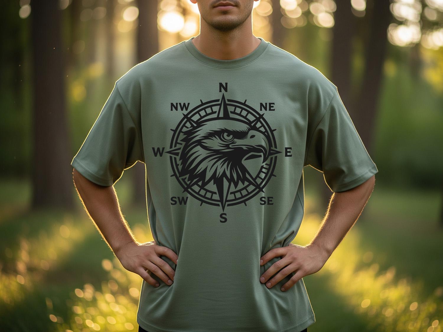 Eagle With Compass Svg, American Eagle Svg, Eagle Svg Files for Cricut ...