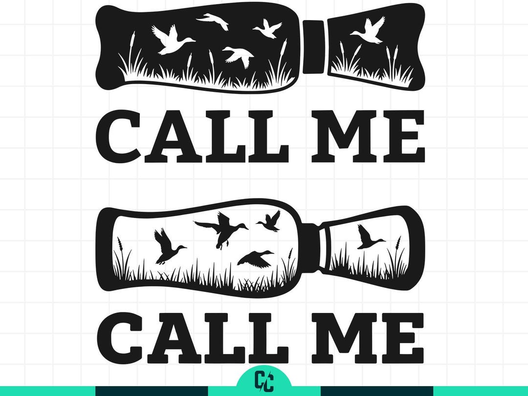 Duck Call SVG PNG Bundle, Mallard Hunting Shirt Design, Duck Hunter ...