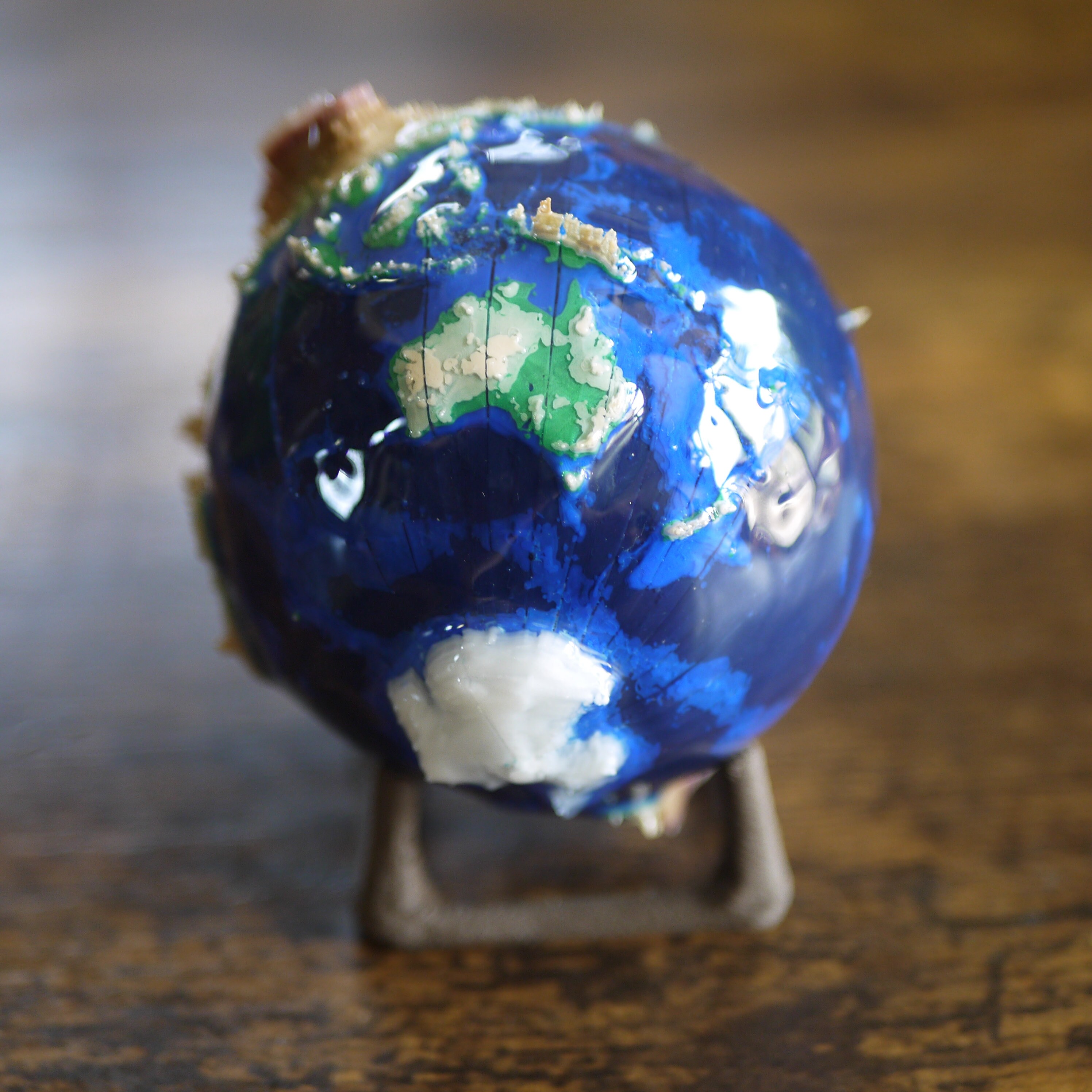 A 3D Globe That Lets You Feel the Earths Terrain 3.5inches 9B - Etsy