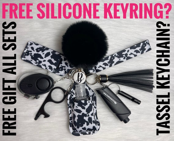 SAFETY PROTECTION KEYCHAINS Safety Keychain Monogrammed - Etsy