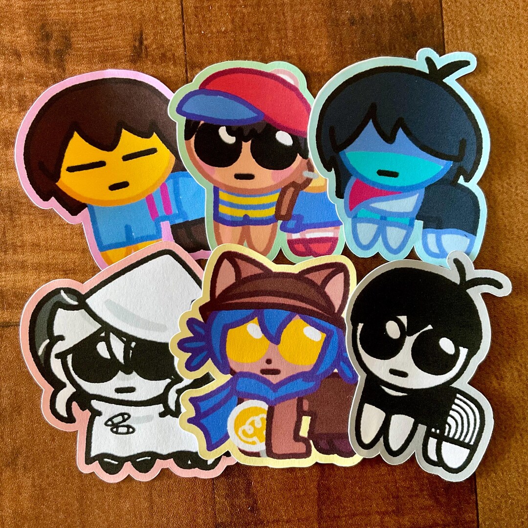 RPG Yippee Friends Stickers - Etsy