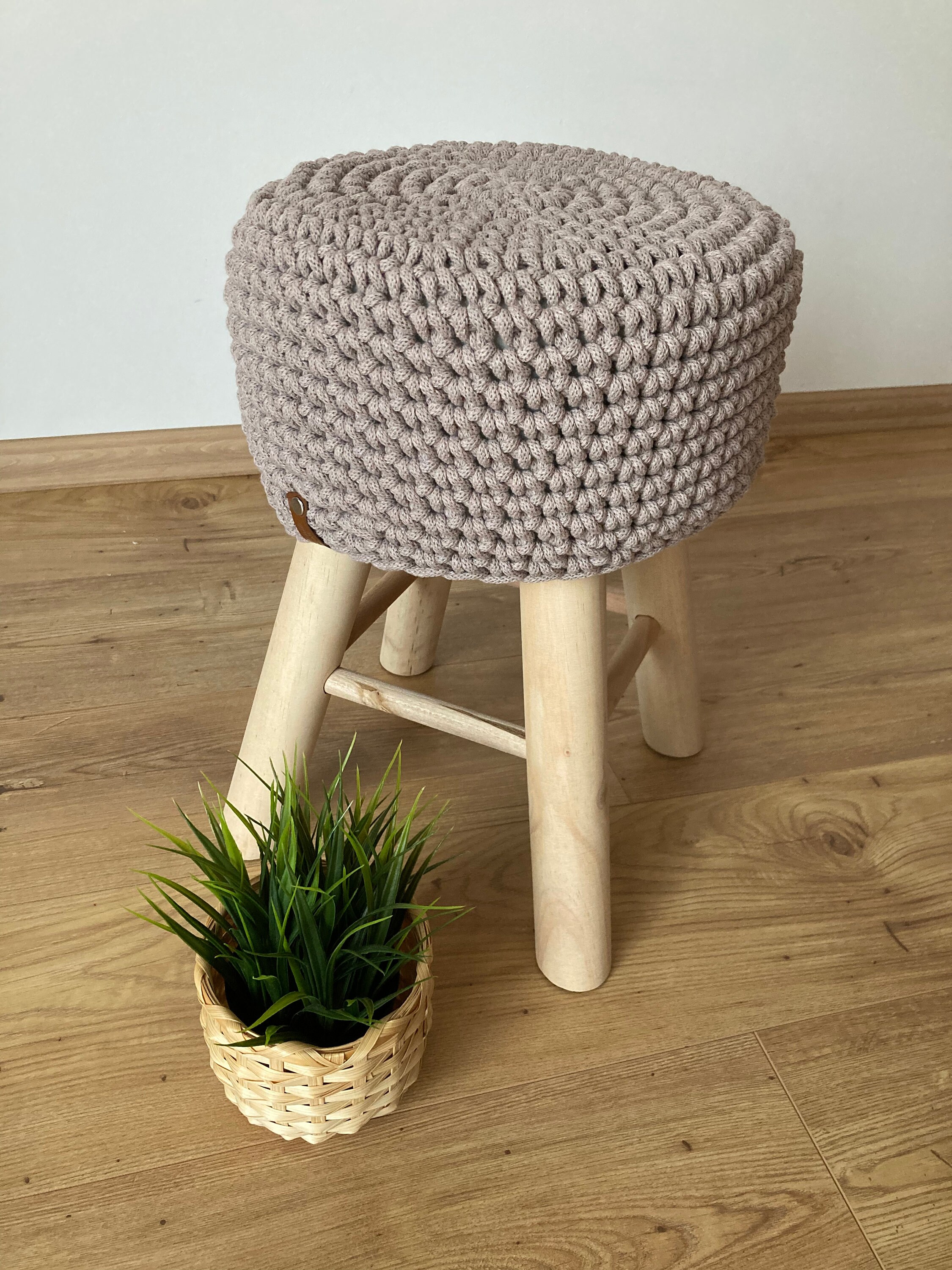 Stool, Boho Stool, Living Room Stool, Decorative Stool - Etsy