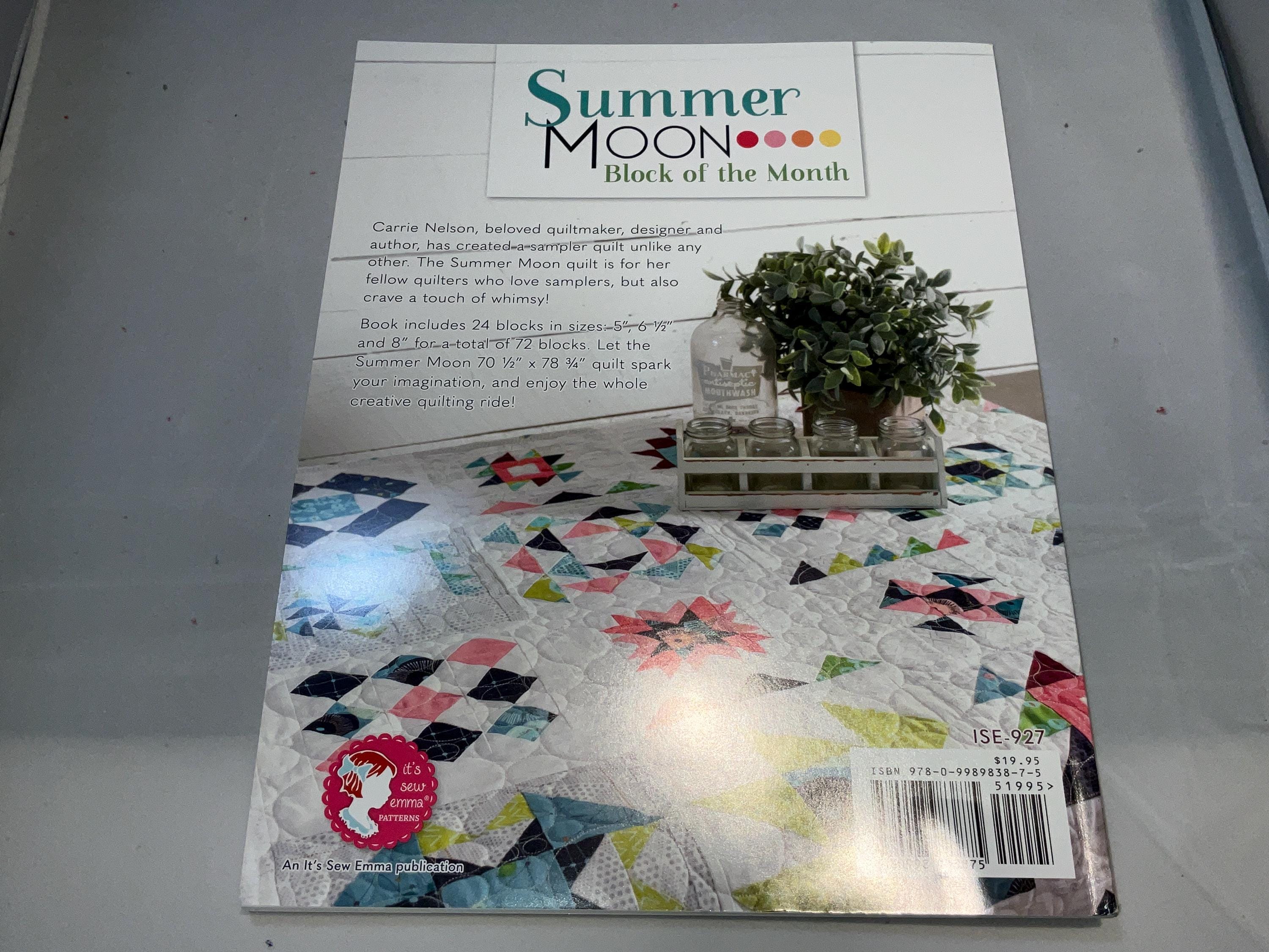 Summer Moon Block of the Month by Carrie Nelson (074) - Etsy