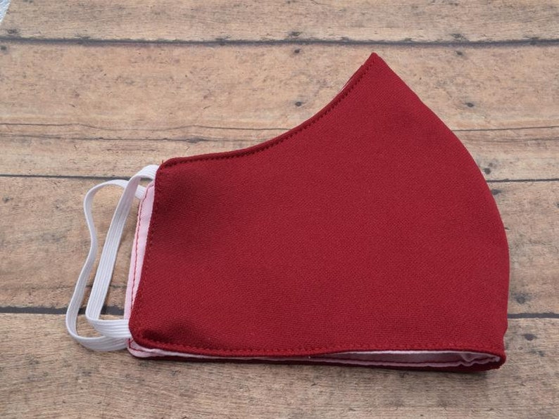 Colorful Design and Solid Color Print Fabric Masks Ships | Etsy