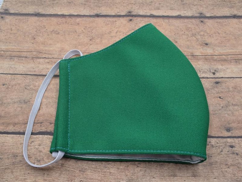 Colorful Design and Solid Color Print Fabric Masks Ships | Etsy