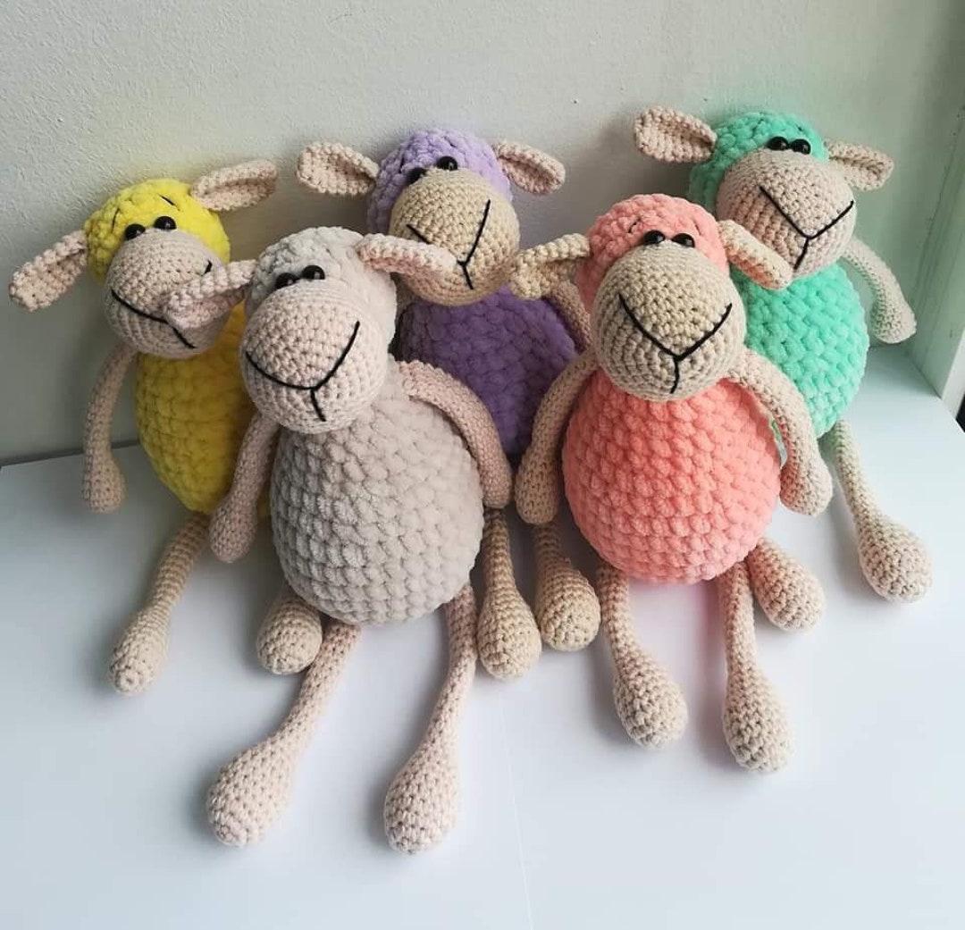 Crochet Sheep - Etsy