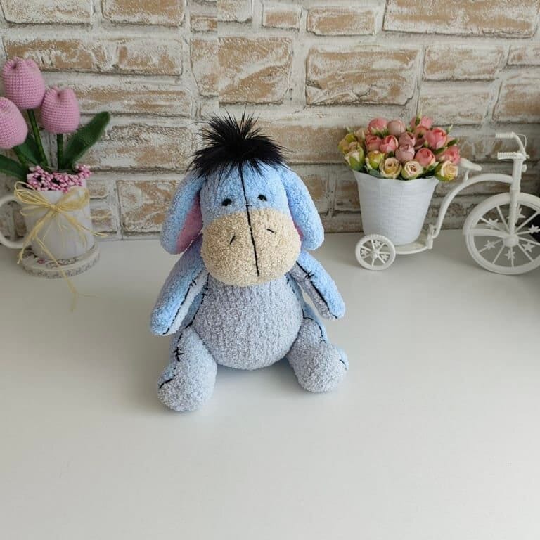Crochet Donkey Stuffed Donkey Toy Donkey Nursery Decor - Etsy