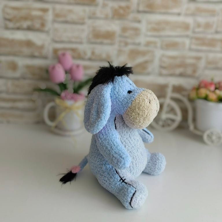 Crochet Donkey Stuffed Donkey Toy Donkey Nursery Decor - Etsy