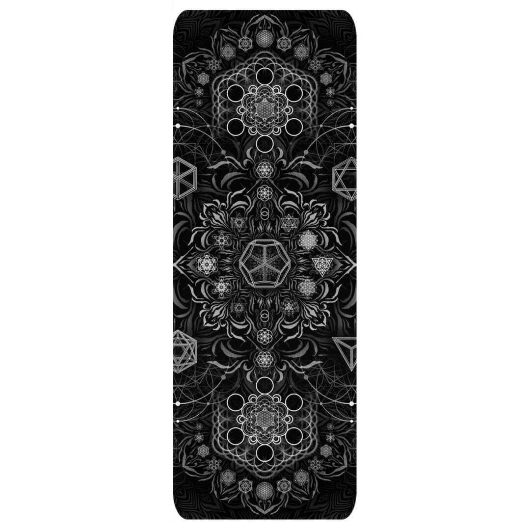 Mandala Yoga Mat | Sacred Geometry Yoga Mat | Eco Yoga Mat | Fitness ...