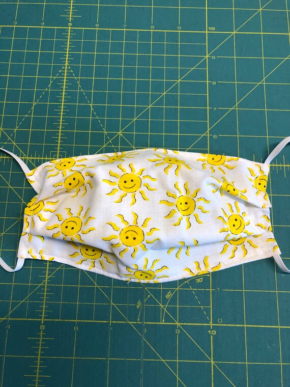 You are my sunshine face mask with filter pocket | Etsy