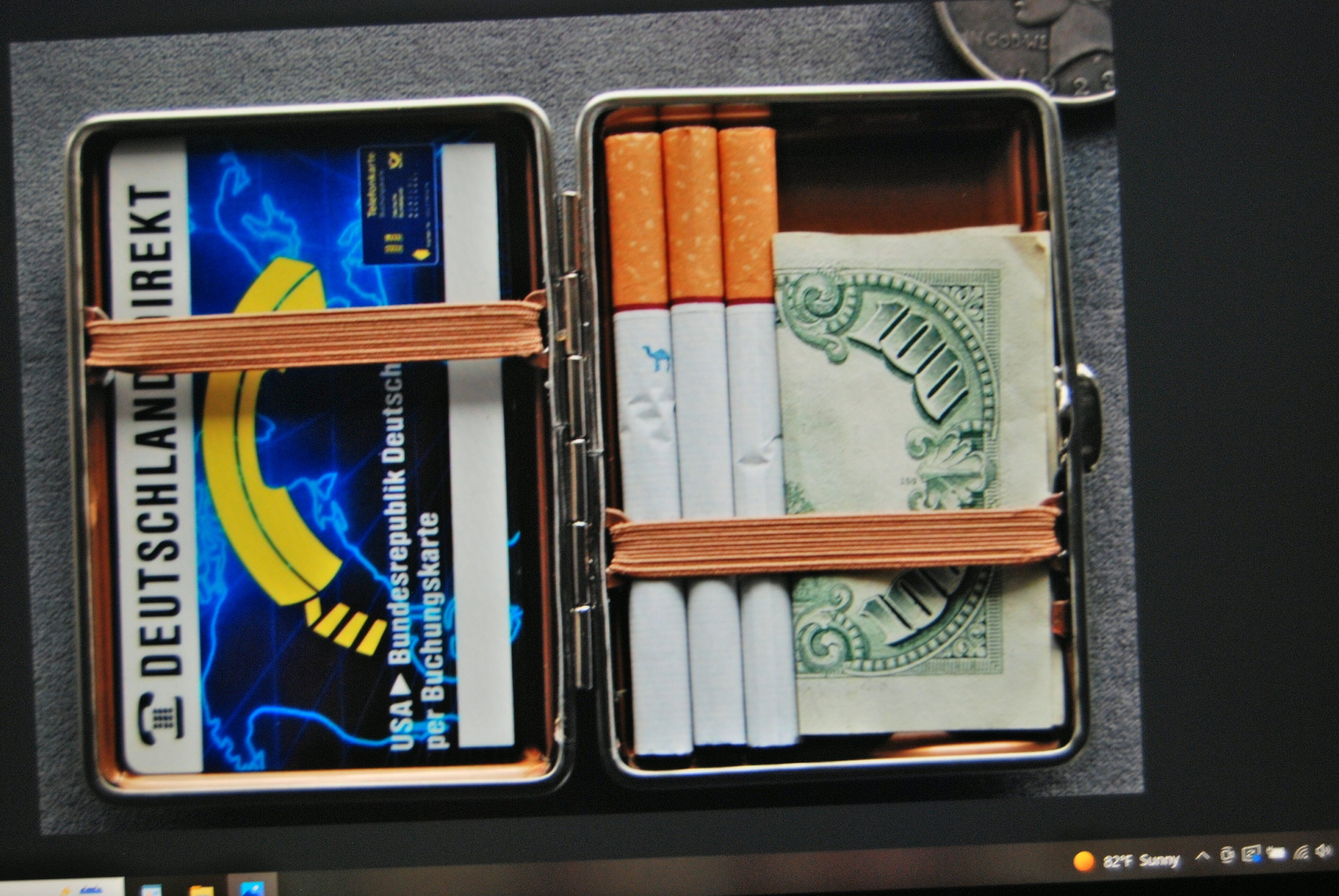 German Silver Card/cigarette Case - Etsy