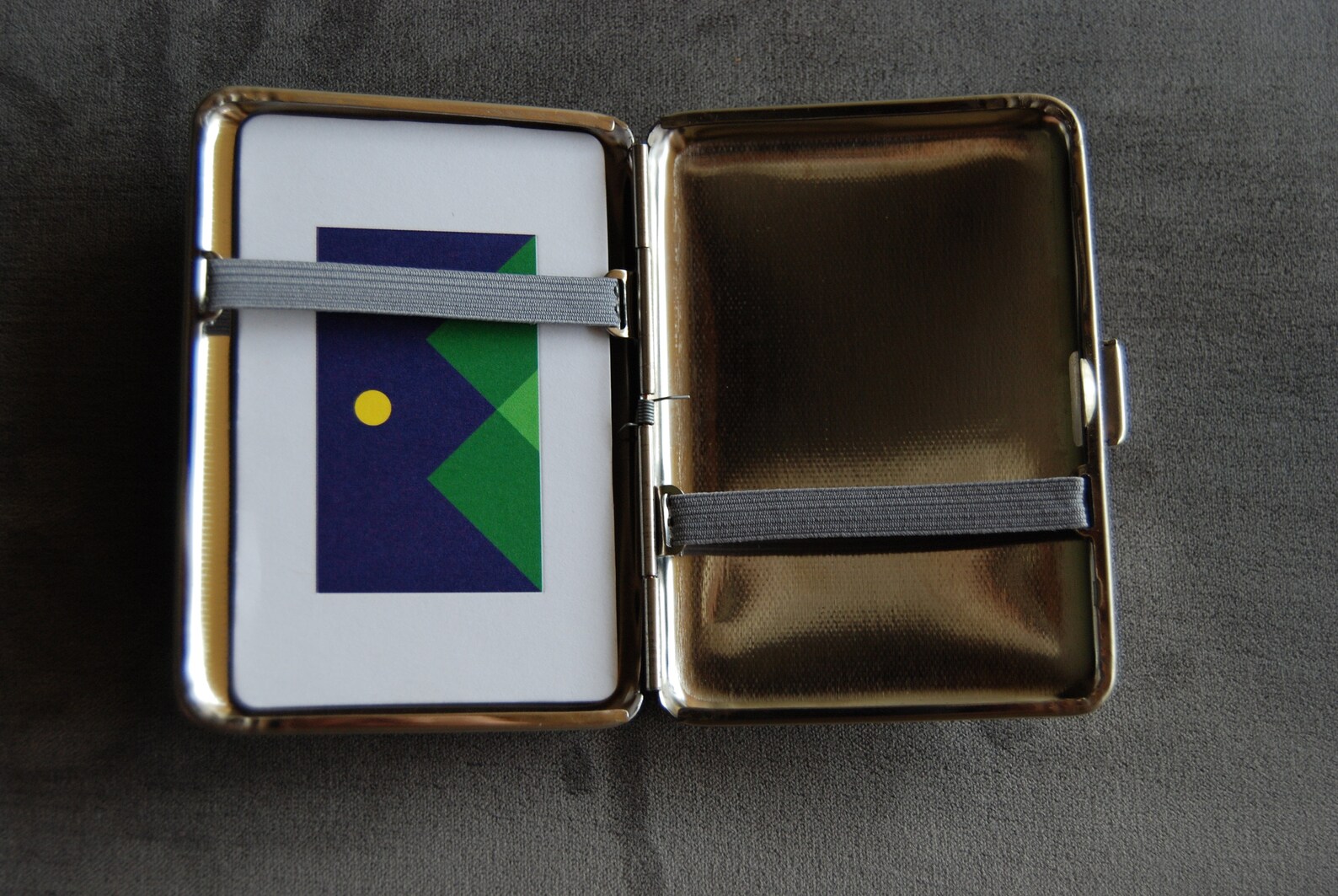 Vintage German Card /cigarette Case - Etsy