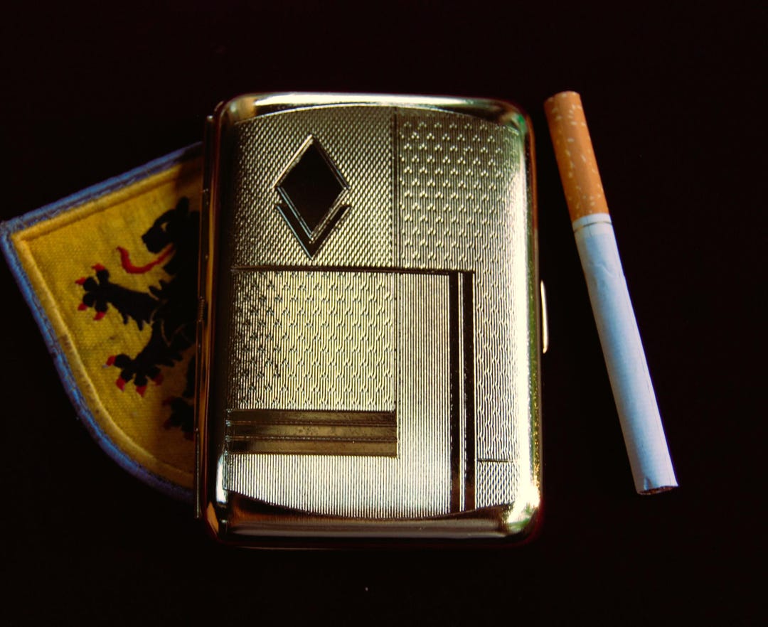 High Art Deco German Cigarette Case - Etsy