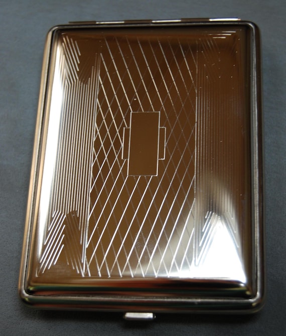 German brass cigarette case - Gem