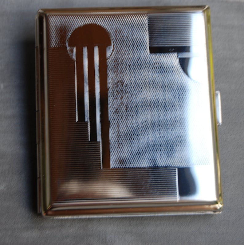 German Art Deco Cigarette/card Case and Hard Wallet - Etsy