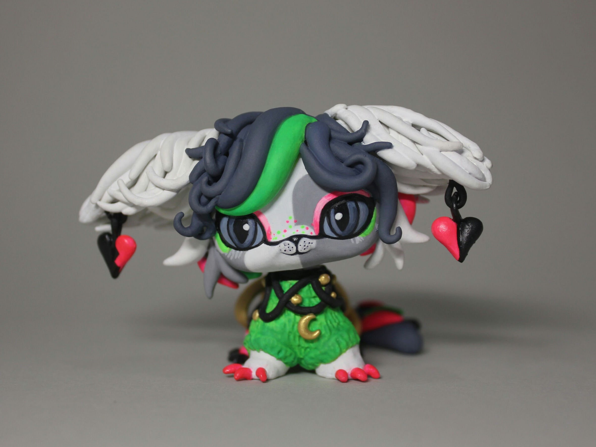 LPS Littlest Pet Shop Custom Neon Shorthair Cat - Etsy