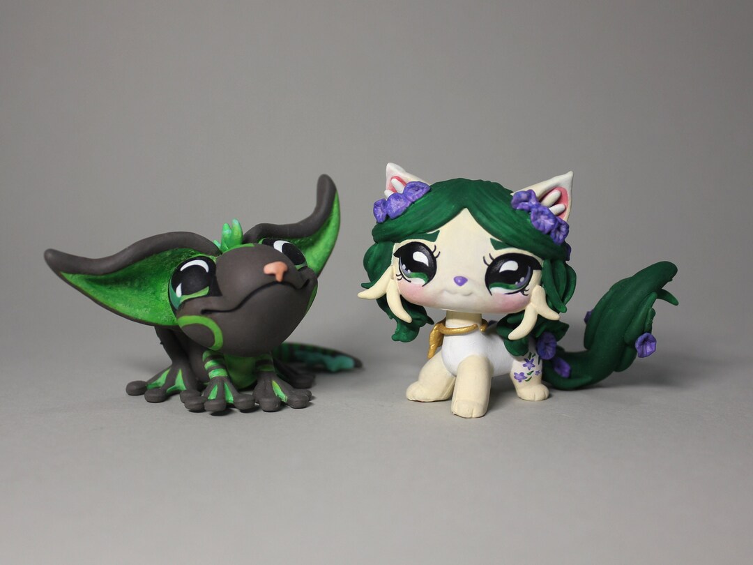 LPS, Littlest Pet Shop, OOAK, Custom, Fuzzy, swampy - Etsy