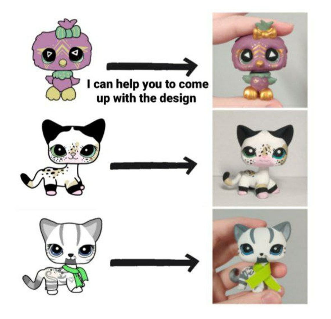 Lps Littlest Pet Shop OOAK Custom Commissions - Etsy