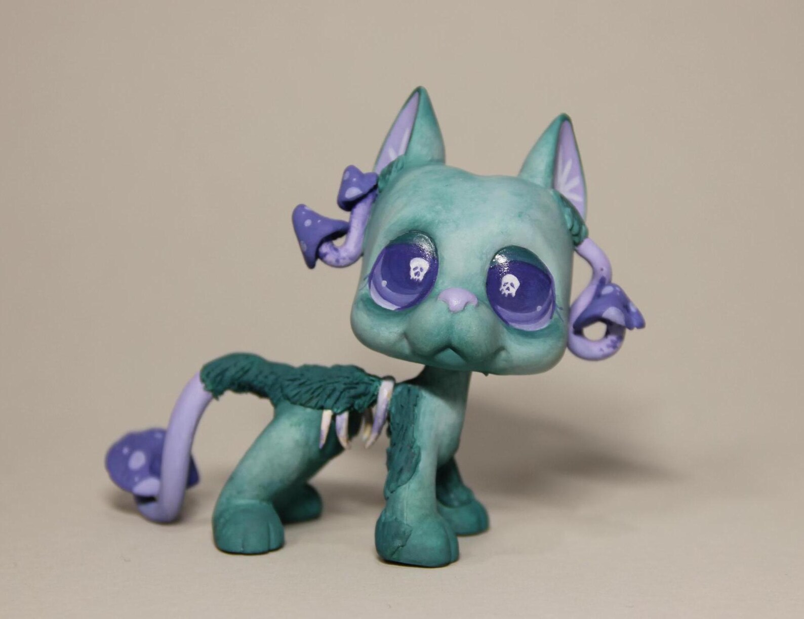 LPS Littlest Pet Shop Zombie Great Dane Custom - Etsy