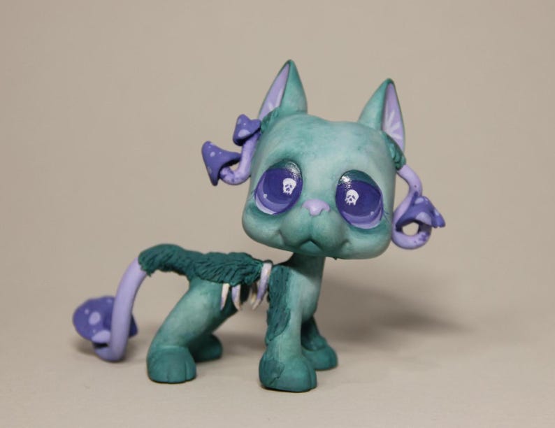 LPS Littlest Pet Shop Zombie Great Dane Custom - Etsy