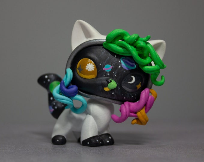LPS Littlest Pet Shop Custom Ooak Space Cat - Etsy